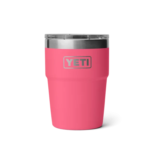YETI Rambler 16oz Stackable Cup Tropical Pink - Salisbury Gas Centre